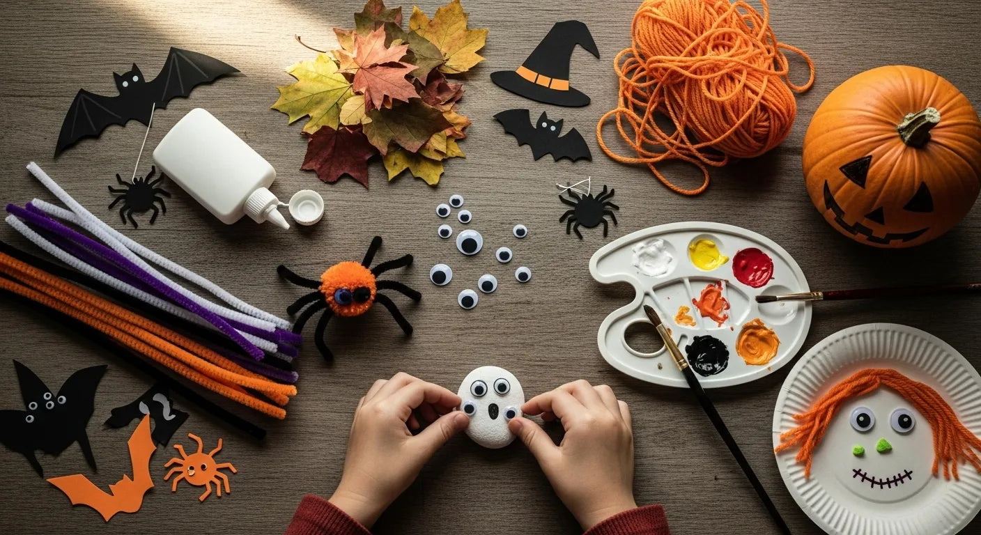 Spooktacular & Easy Halloween Crafts for Kids at Home | I'm the Chef Too