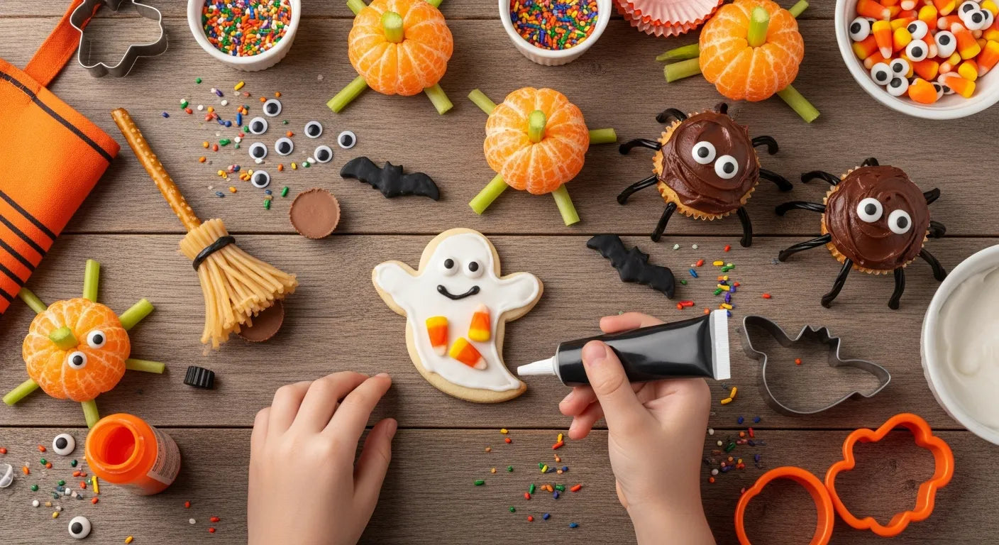 Spooktacular Halloween Craft for Kids & Edible Fun | I'm the Chef Too