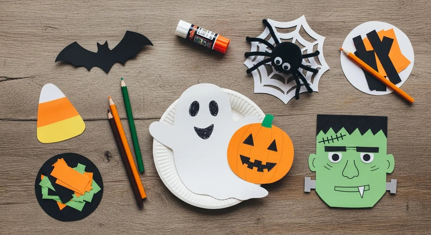 Spooktacular & Simple Kids Halloween Crafts | I'm the Chef Too