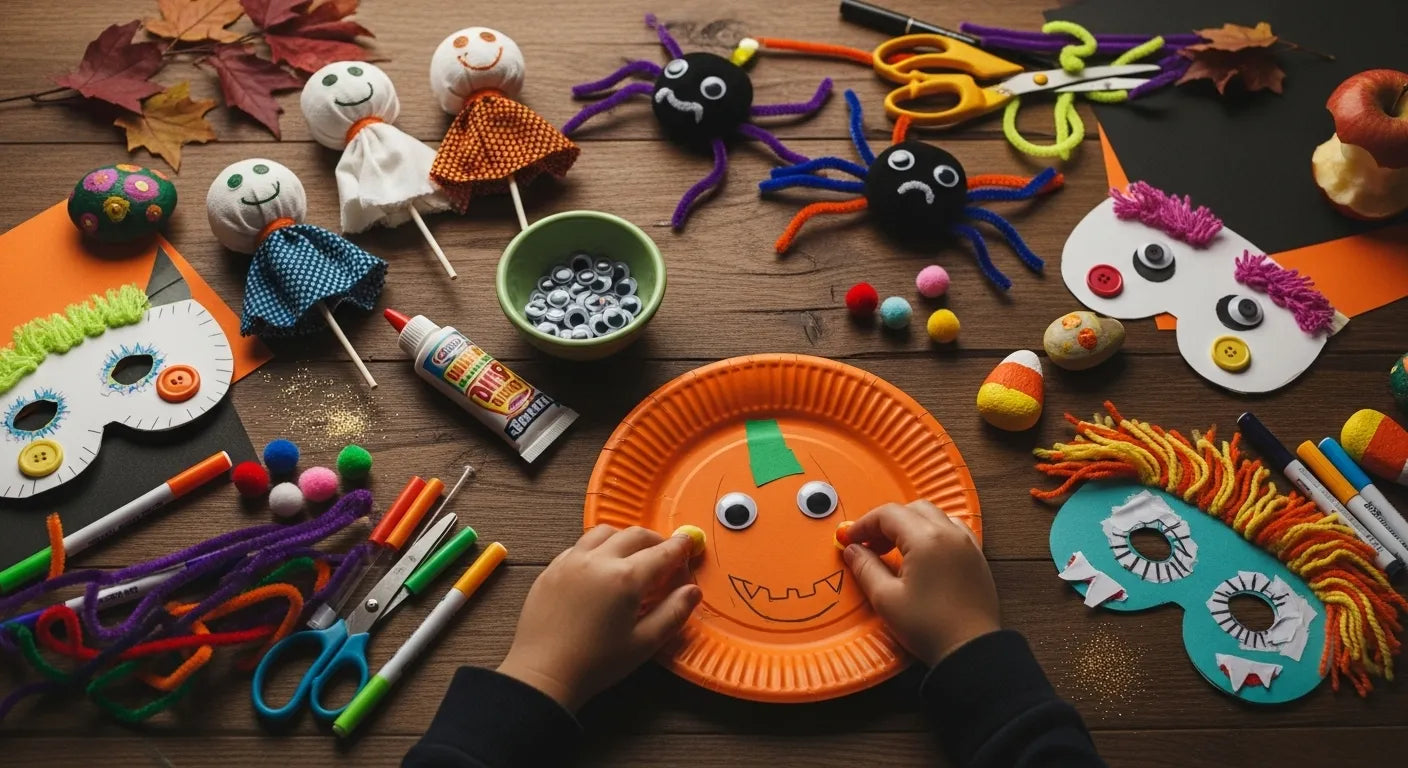 Spooky Fun: Easy DIY Halloween Crafts for Kids | I'm the Chef Too