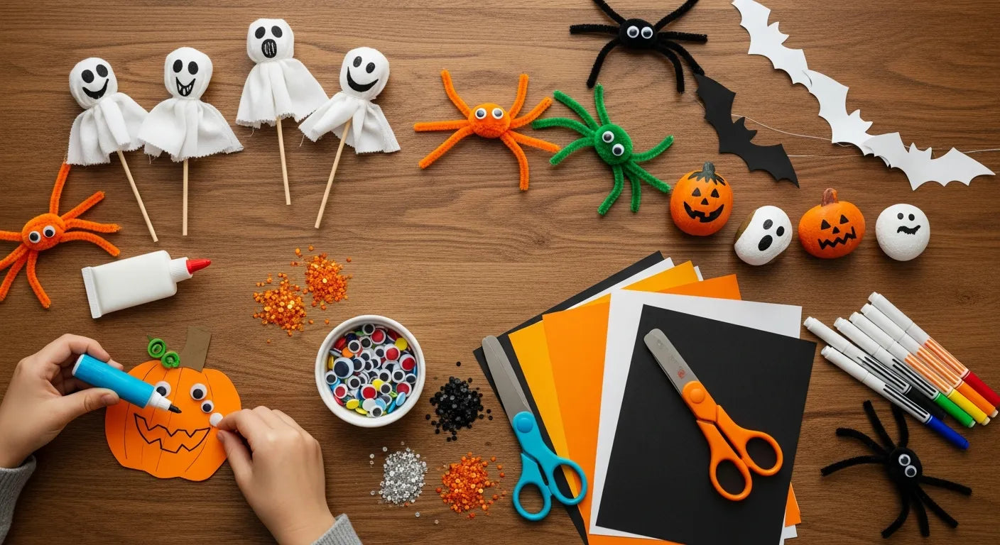 Spooky Fun: Easy Halloween Arts and Crafts for Kids | I'm the Chef Too