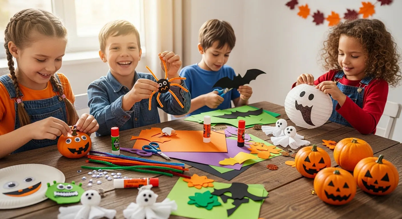 Spooky Fun Made Easy: Engaging DIY Halloween Crafts for Kids | I'm the ...