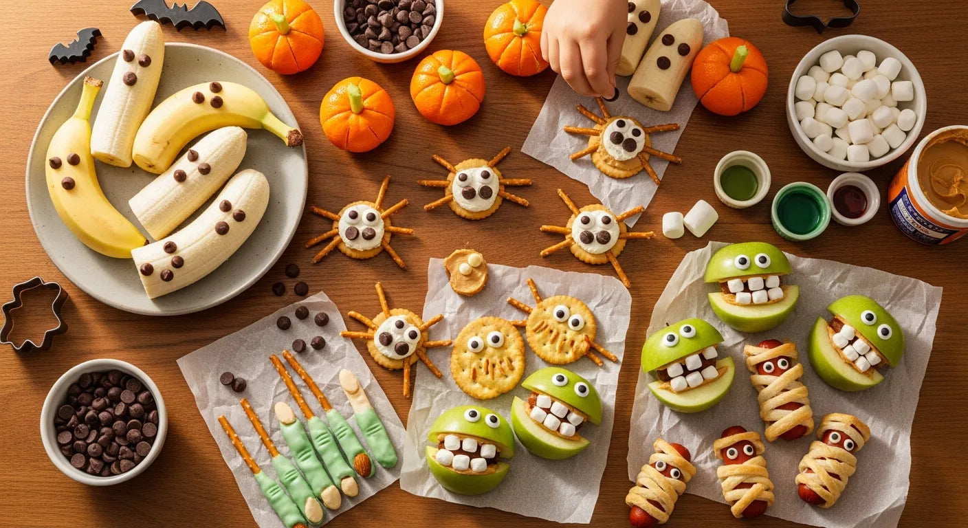 Spooky Halloween Snacks Kids Will Love to Create | I'm the Chef Too