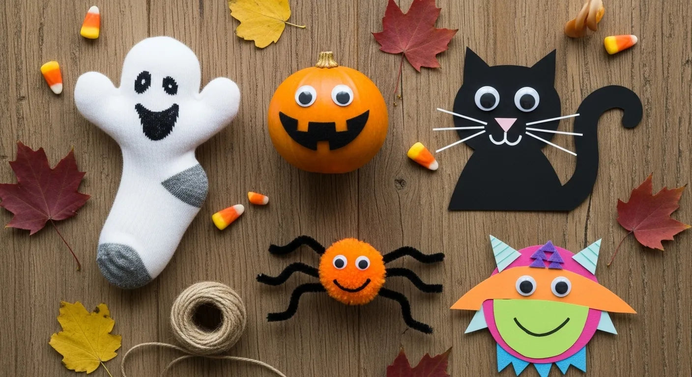 Spooky Smiles: Easy Halloween Crafts Kids Will Adore | I'm the Chef Too