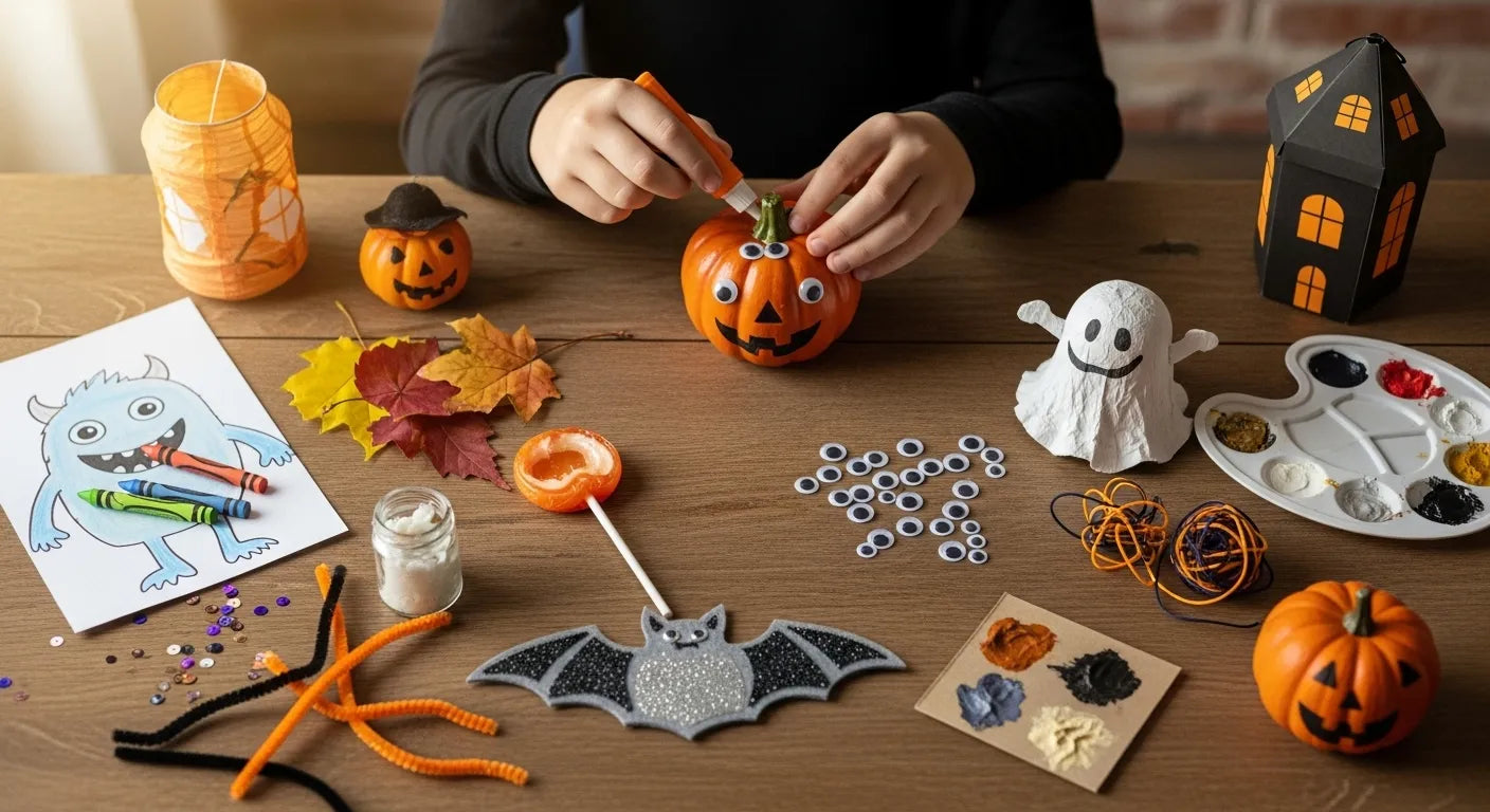 Spooky & Sweet: Halloween Art and Craft for Kids | I'm the Chef Too