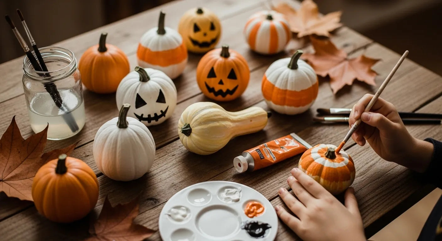 Spooky & Sweet: Halloween Paint Crafts for Kids | I'm the Chef Too