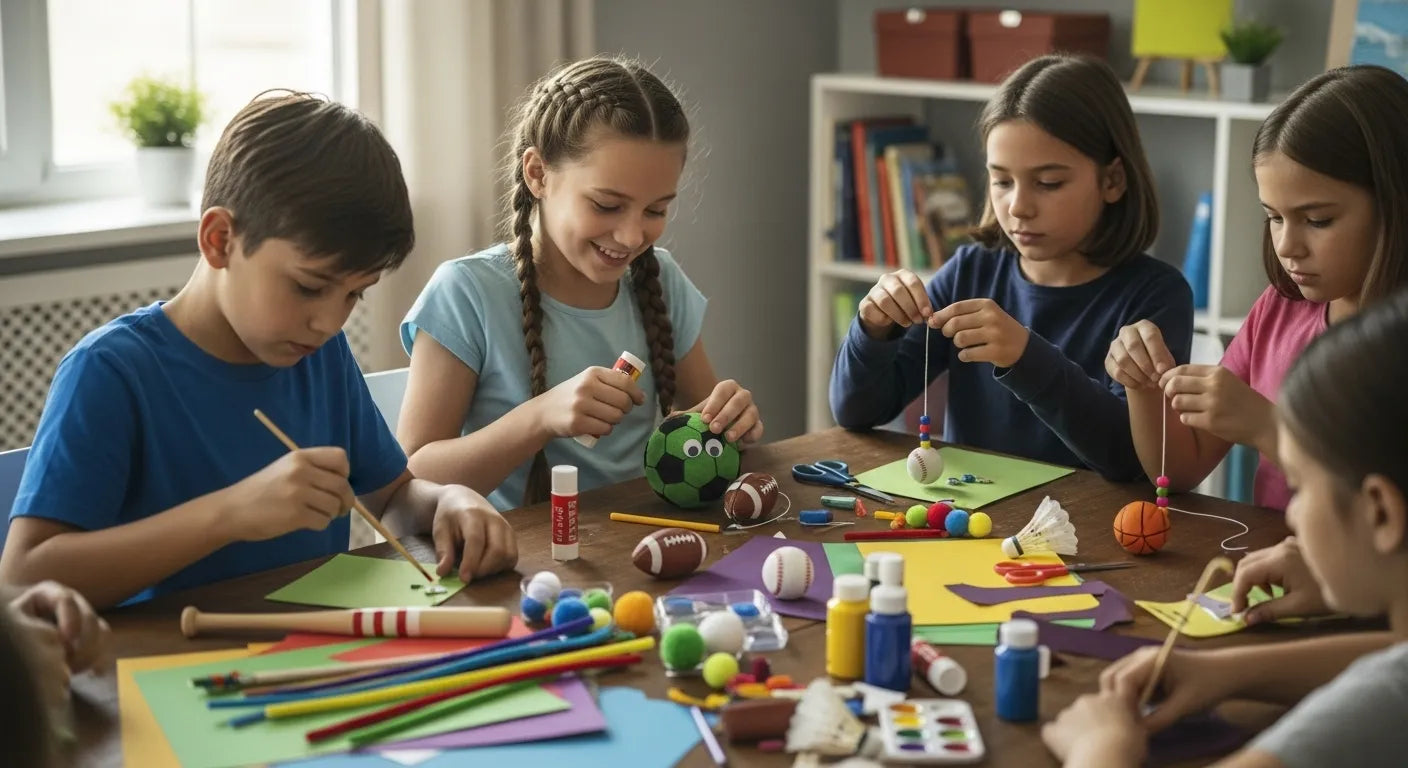 Sport Crafts for Kids: Creative Fun Beyond the Field | I'm the Chef Too