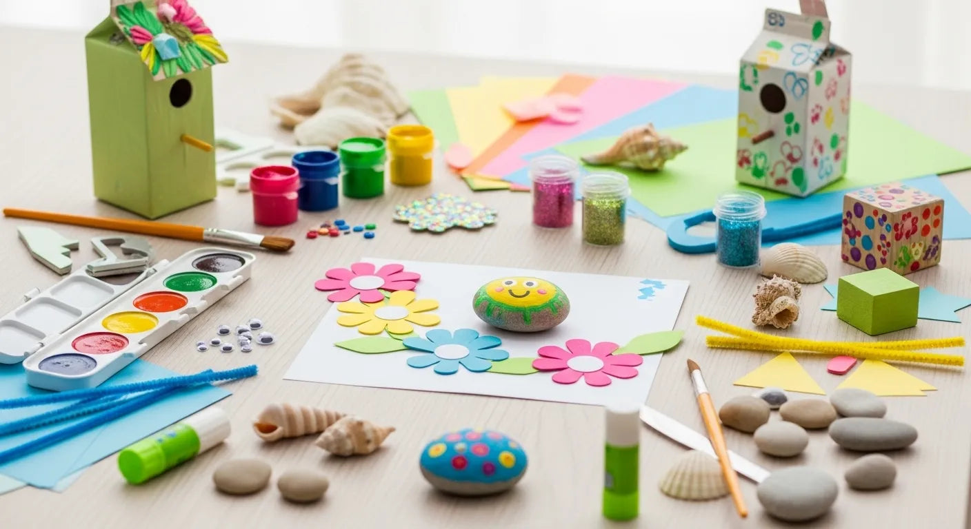 Spring Break Fun: Inspiring Craft Ideas for Kids | I'm the Chef Too