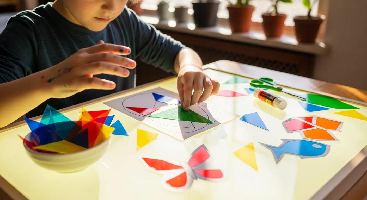 Stained Glass Craft for Kids: Colorful STEM & Art Adventures | I'm the ...