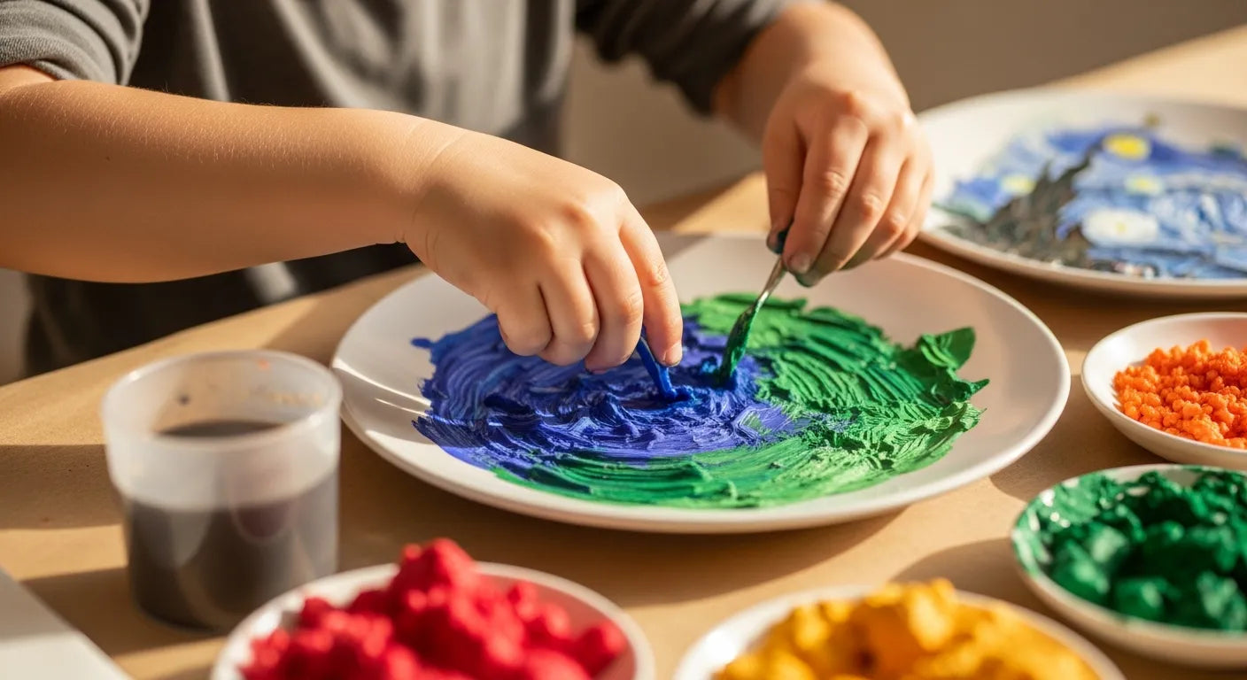Starry Night Art Project for Kids: A Creative Guide | I'm the Chef Too
