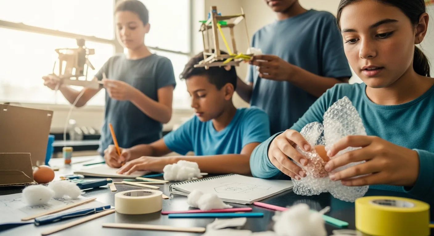 STEM Egg Drop Project: Design, Build, & Learn | I'm the Chef Too