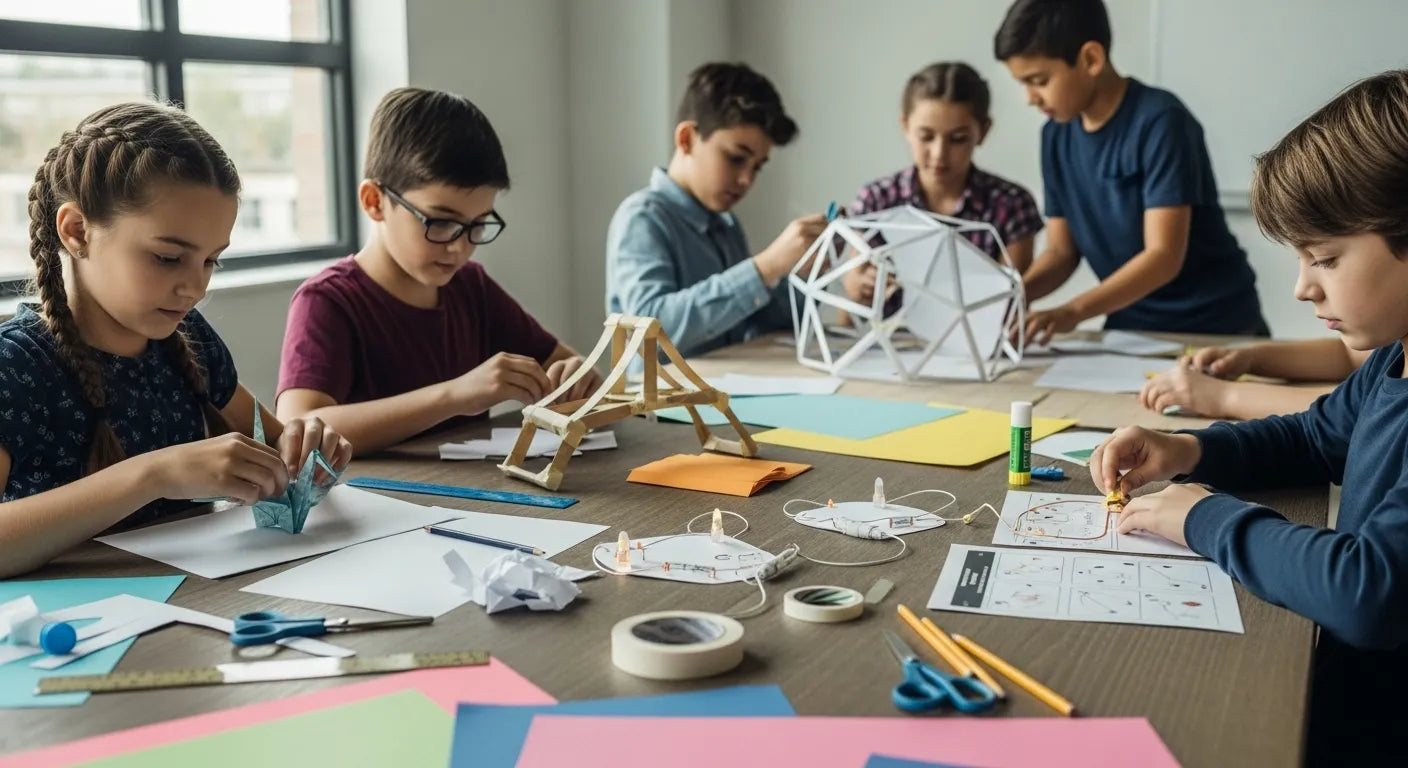 STEM Projects with Paper: Unfold Creative Learning | I'm the Chef Too