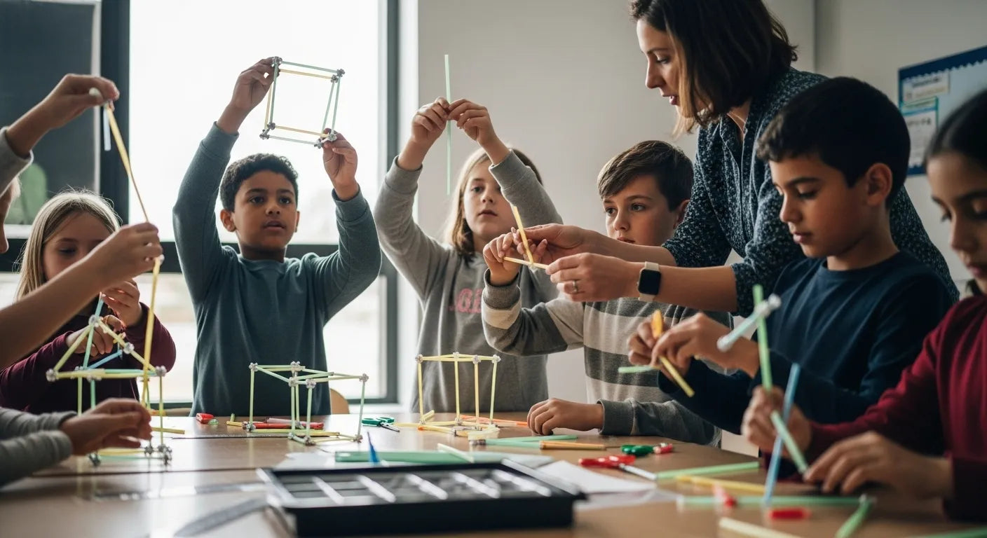 Straw STEM Challenge: Building Minds One Sip at a Time | I'm the Chef Too