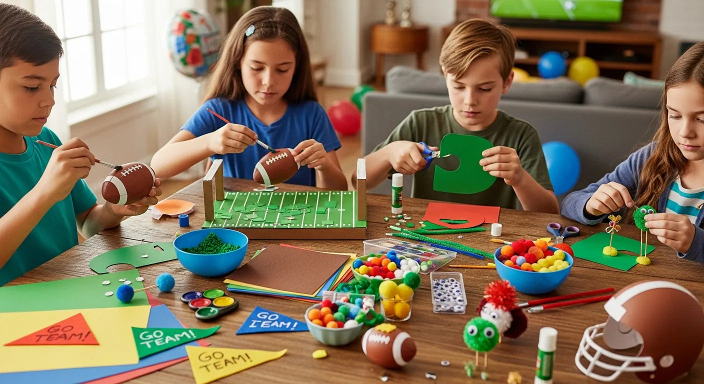 Super Bowl Crafts for Kids: Game Day Fun & Learning | I'm the Chef Too