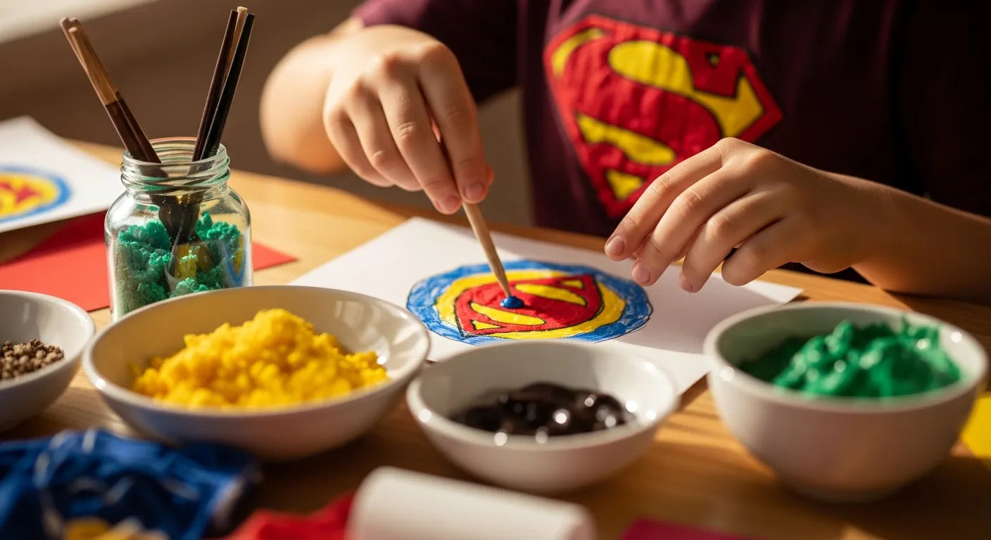 30+ Creative Superhero Art Projects for Kids & STEM