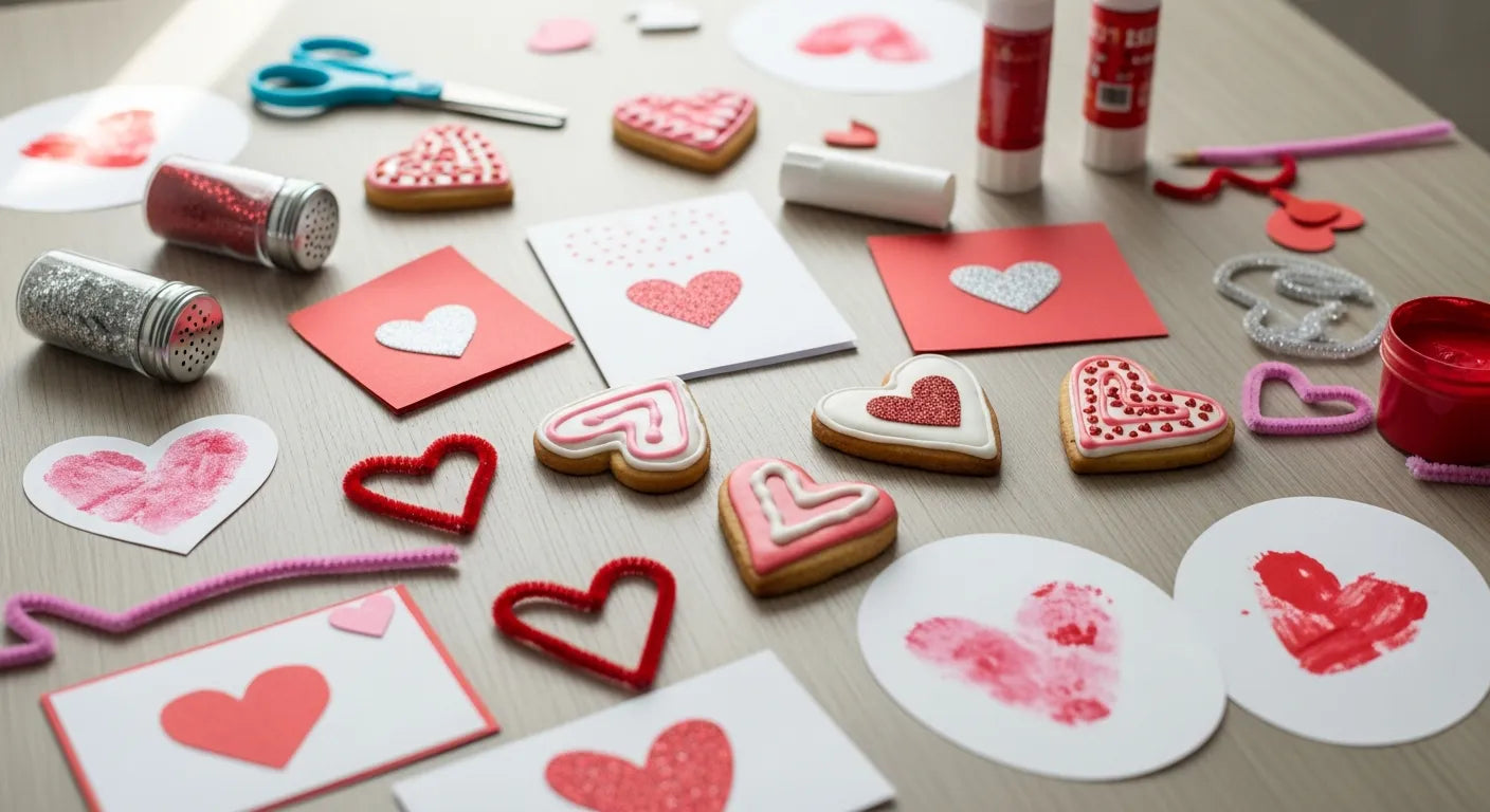 Sweet & Simple Valentine's Crafts for Kids | I'm the Chef Too