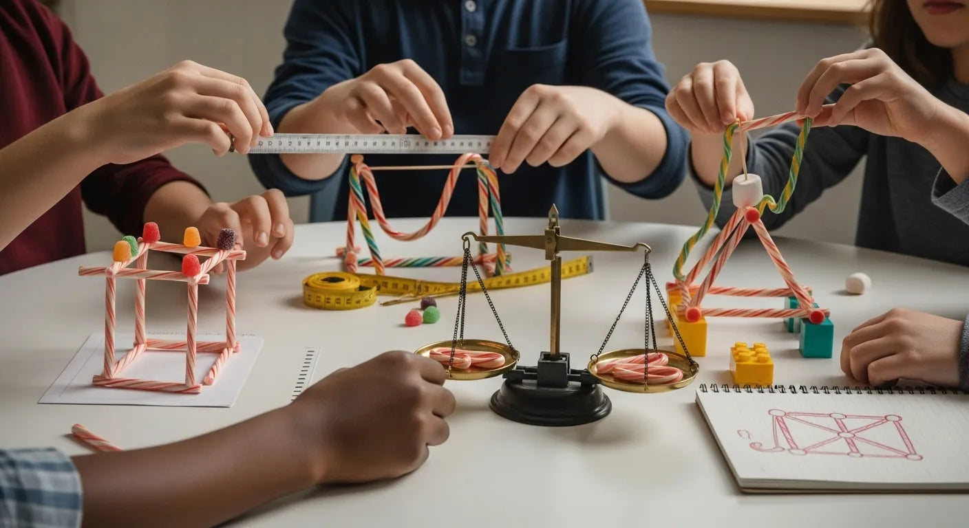 Sweet STEM Fun: The Candy Cane Challenge | I'm the Chef Too