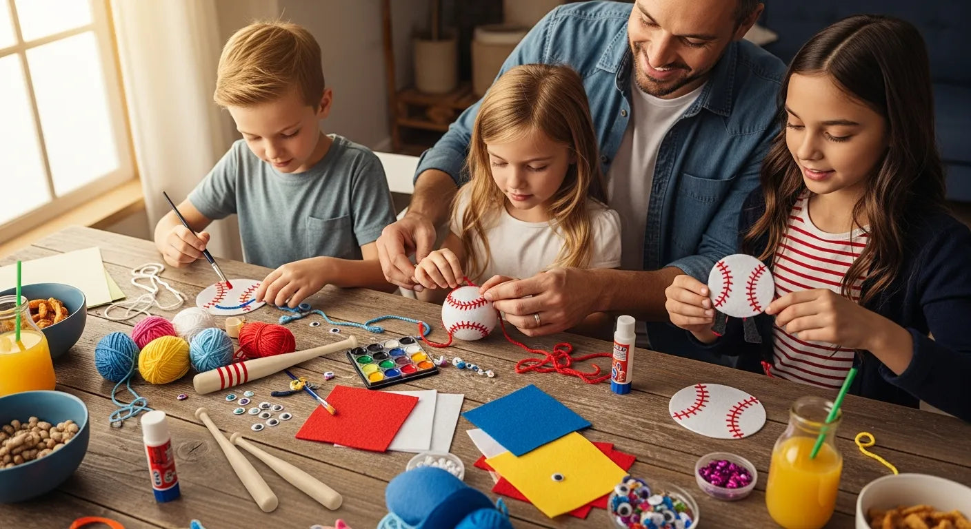 Batter Up! Engaging Baseball Crafts for Kids & Family Fun | I'm the ...