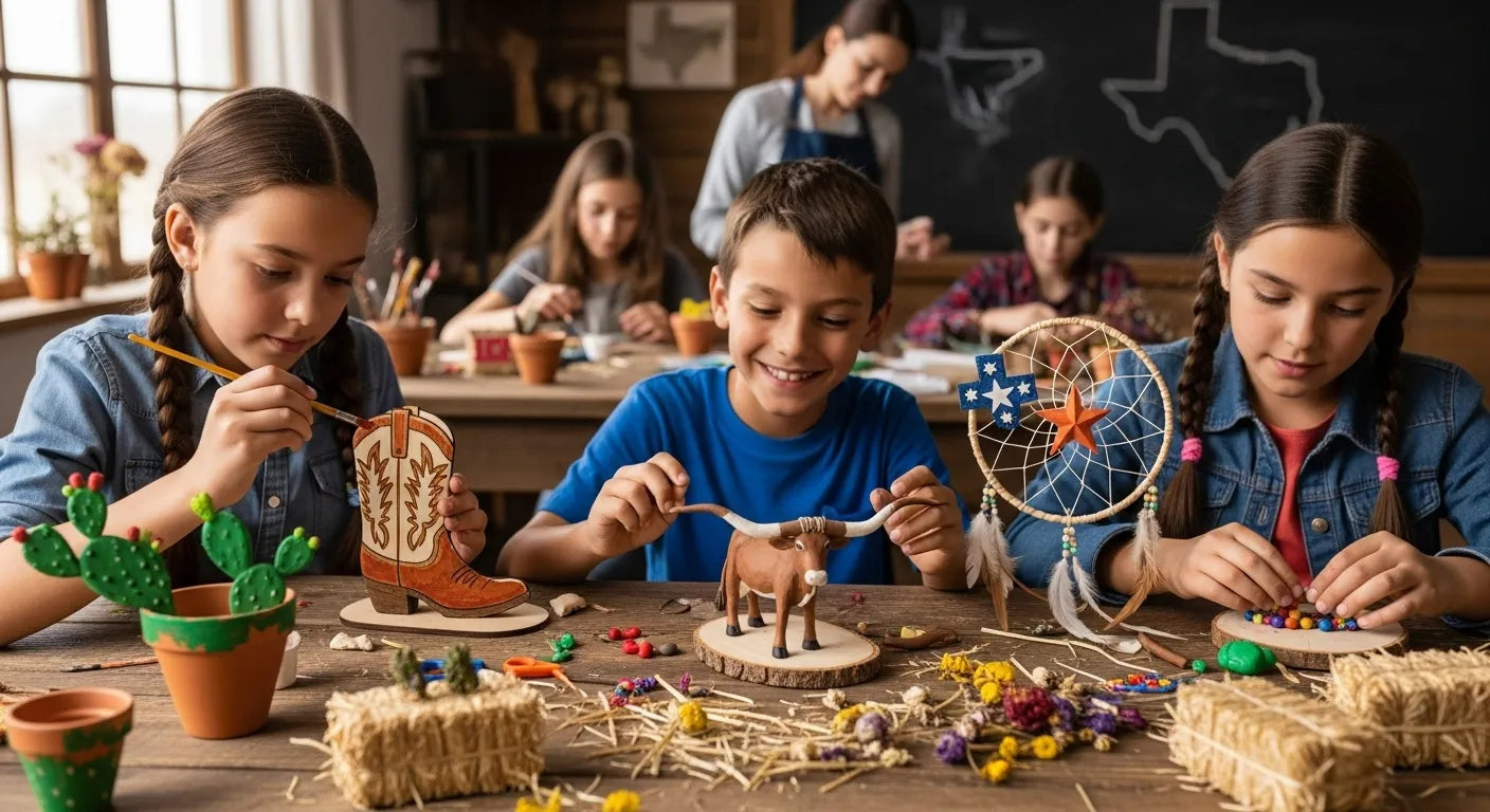 Texas Crafts for Kids: Creative Adventures Await! | I'm the Chef Too