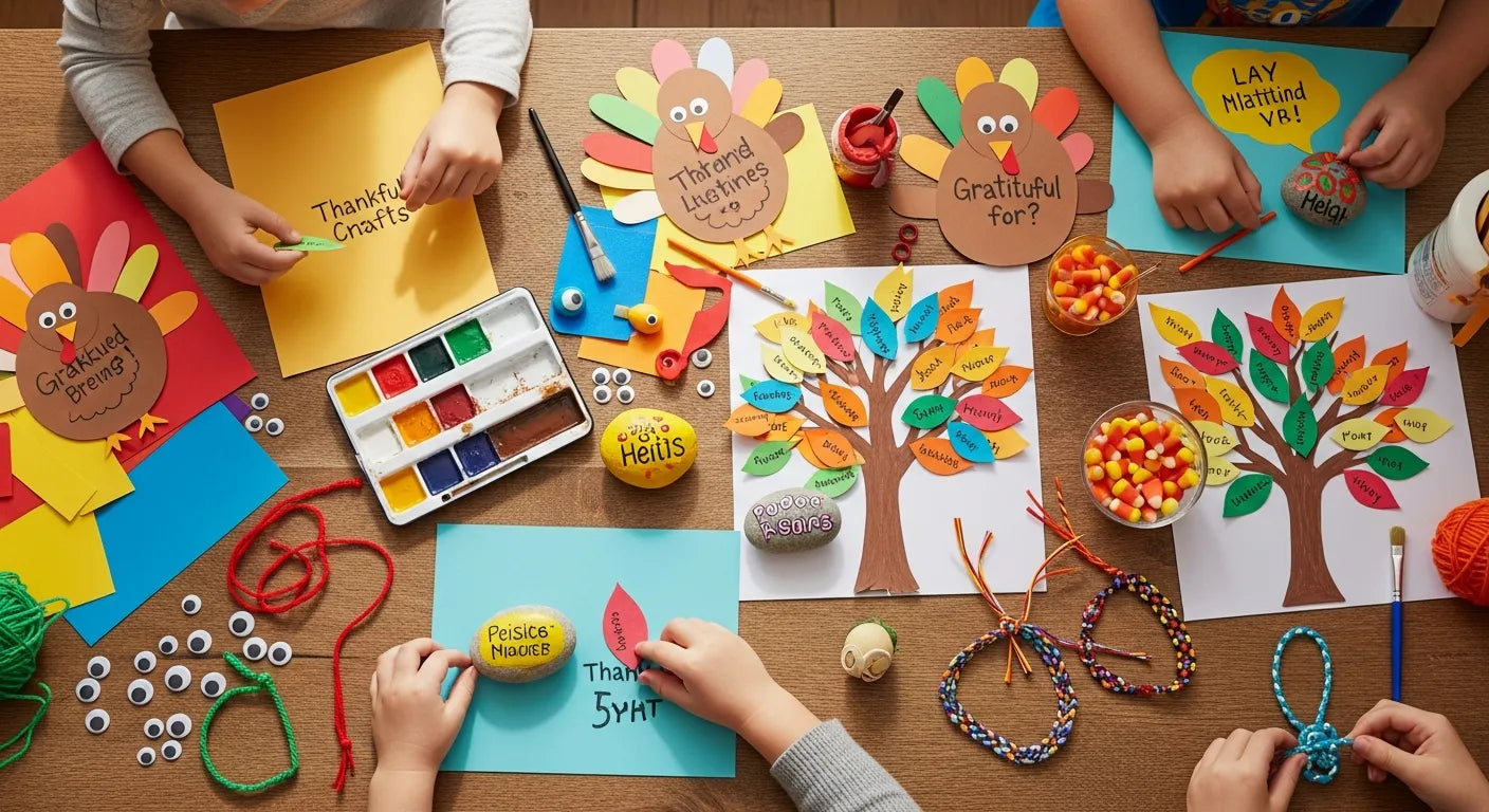 Thankful Crafts for Kids: Cultivating Gratitude Through Creativity | I ...