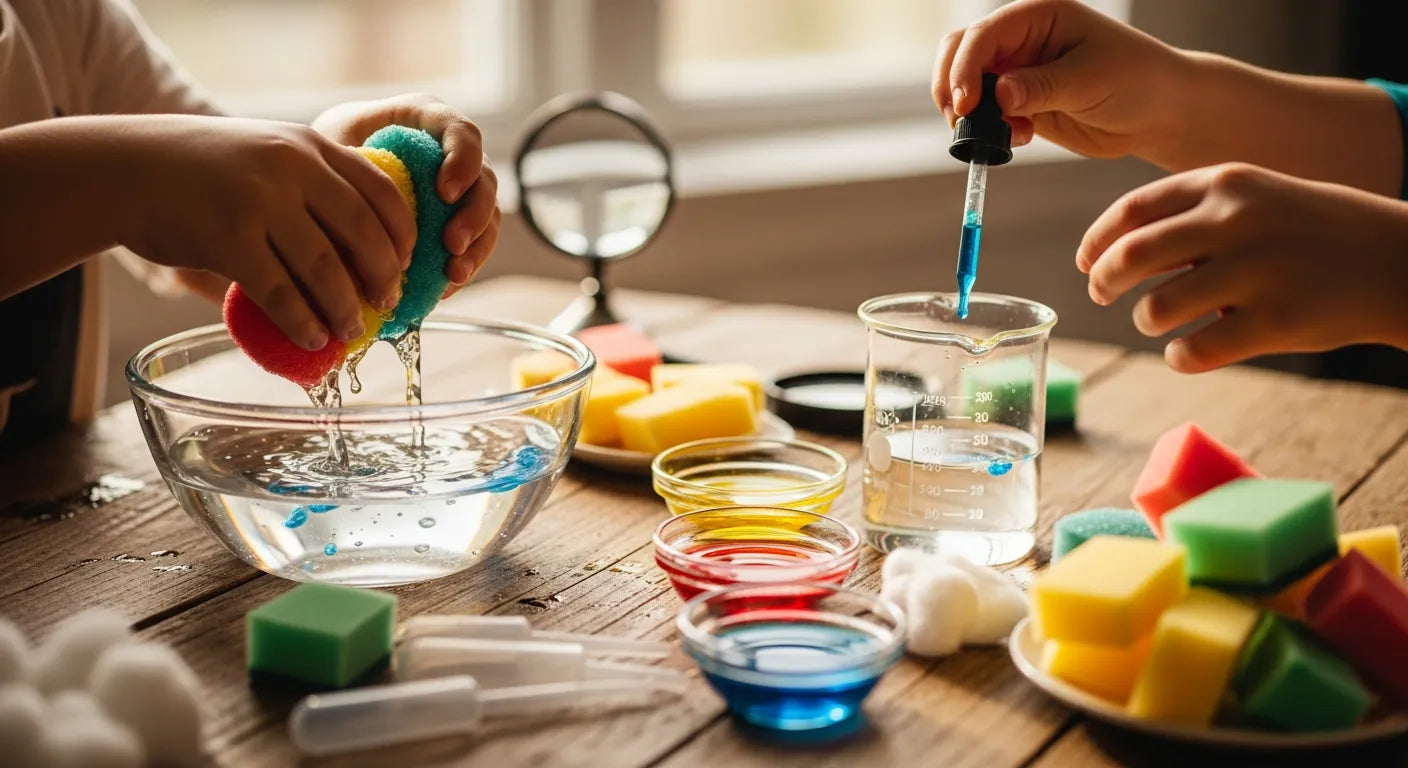 The Magic of Molecules: An Absorption Experiment for Kids | I'm the ...