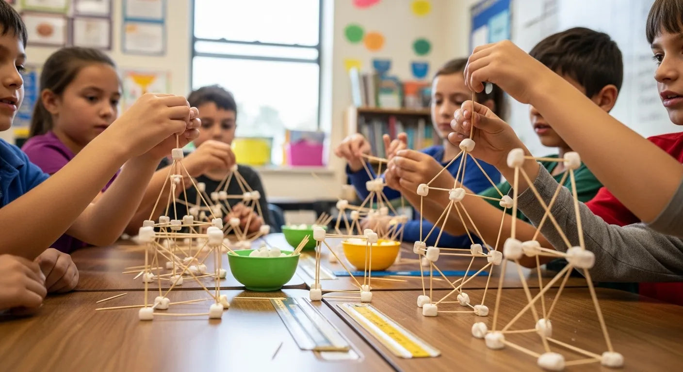 The Marshmallow Toothpick STEM Challenge: Building Brilliant Minds, One ...