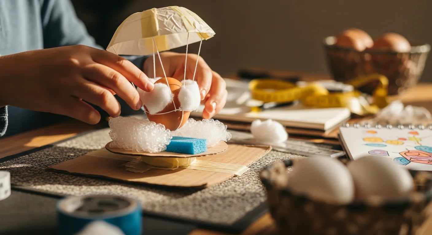 The Ultimate Egg Drop Experiment for Kids: A STEM Adventure | I'm the ...