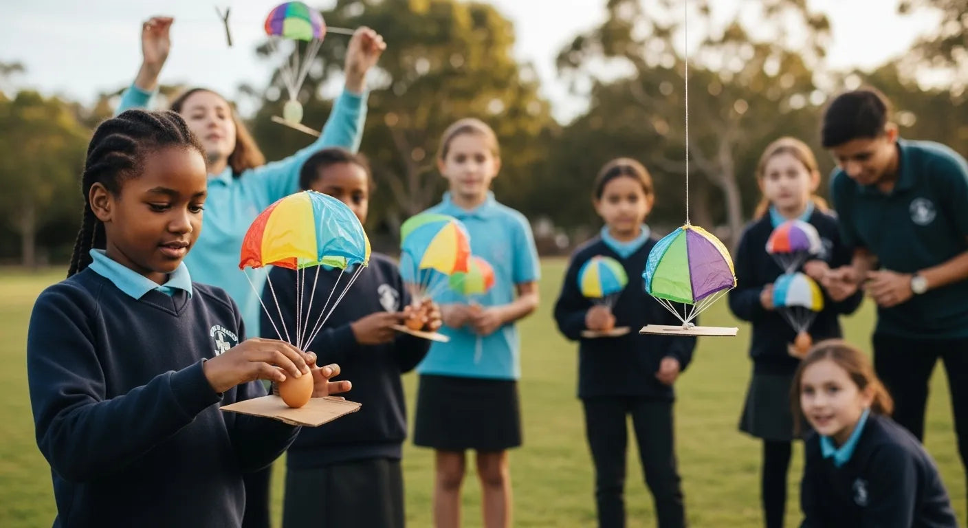 The Ultimate Egg Parachute STEM Challenge: Mastering Gravity and Air ...