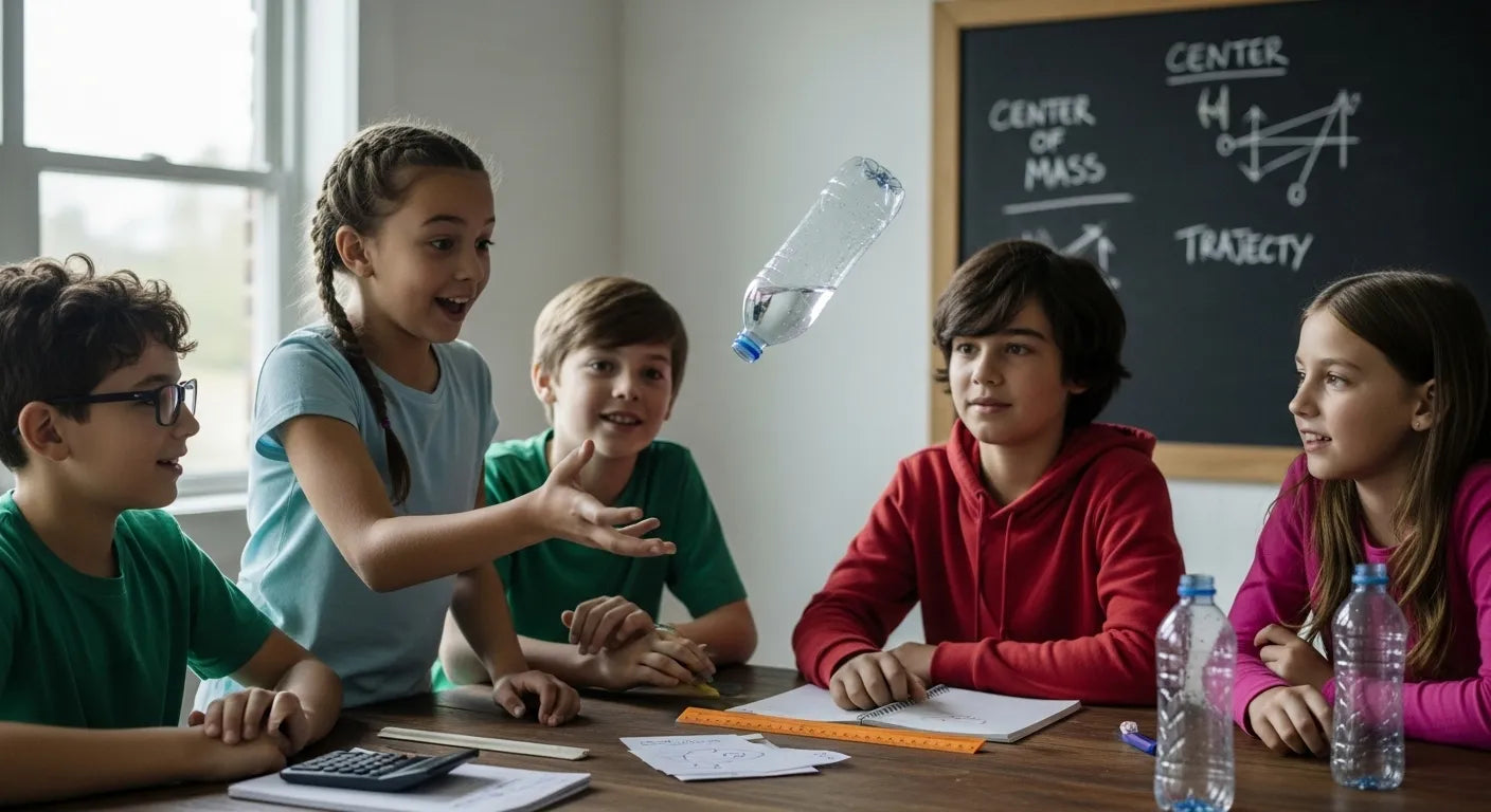 The Water Bottle Flip: A STEM Challenge for Curious Kids | I'm the Chef Too
