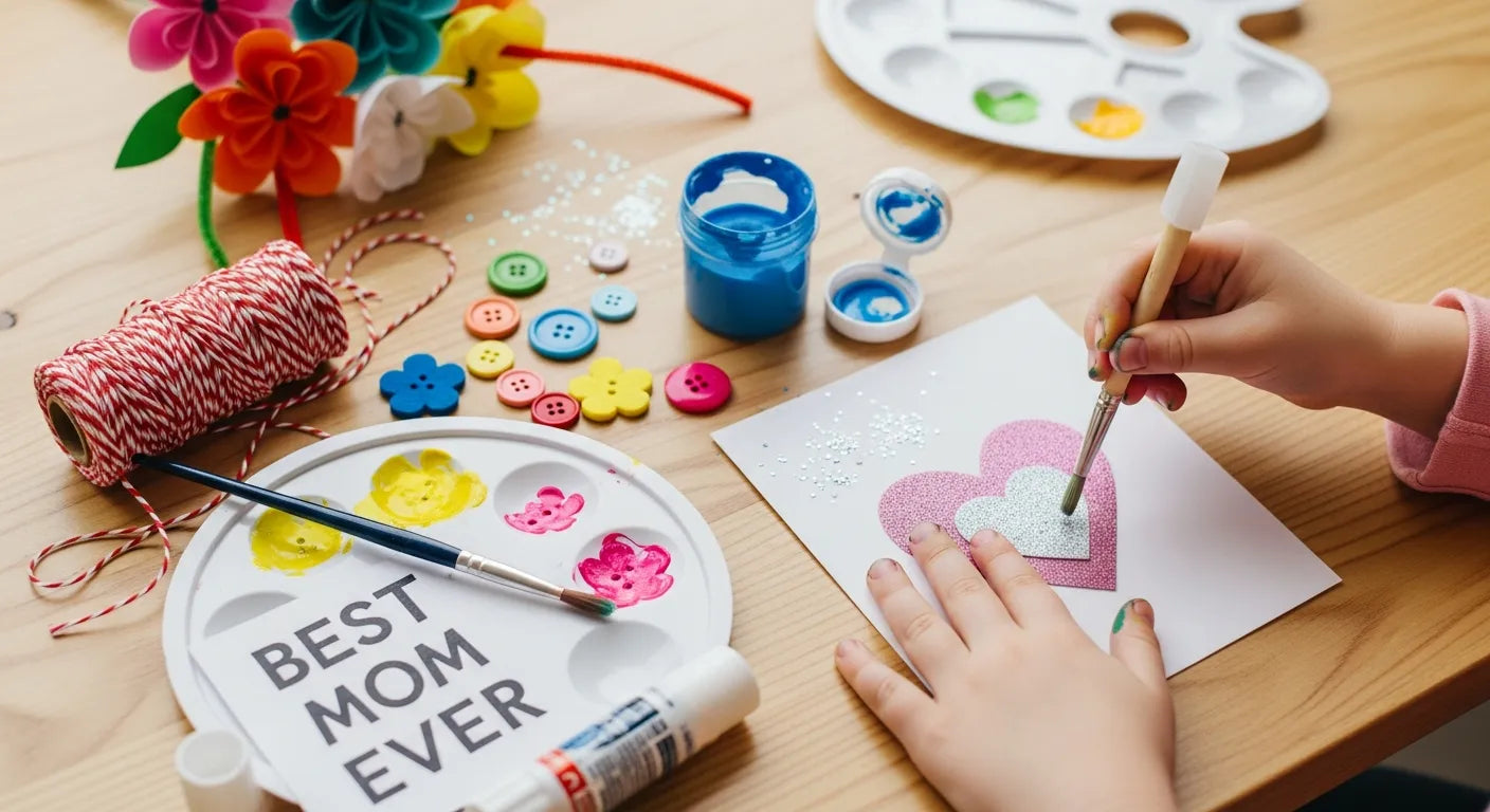 Tiny Hands, Big Love: DIY Mother's Day Crafts for Kids | I'm the Chef Too
