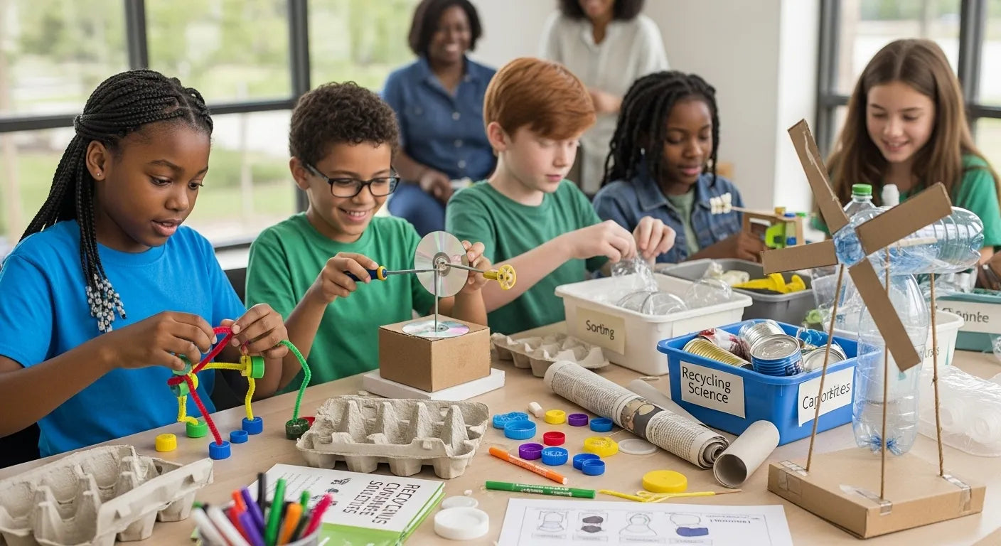 Transform Your Trash: Amazing Recycling STEM Projects for Kids | I'm ...