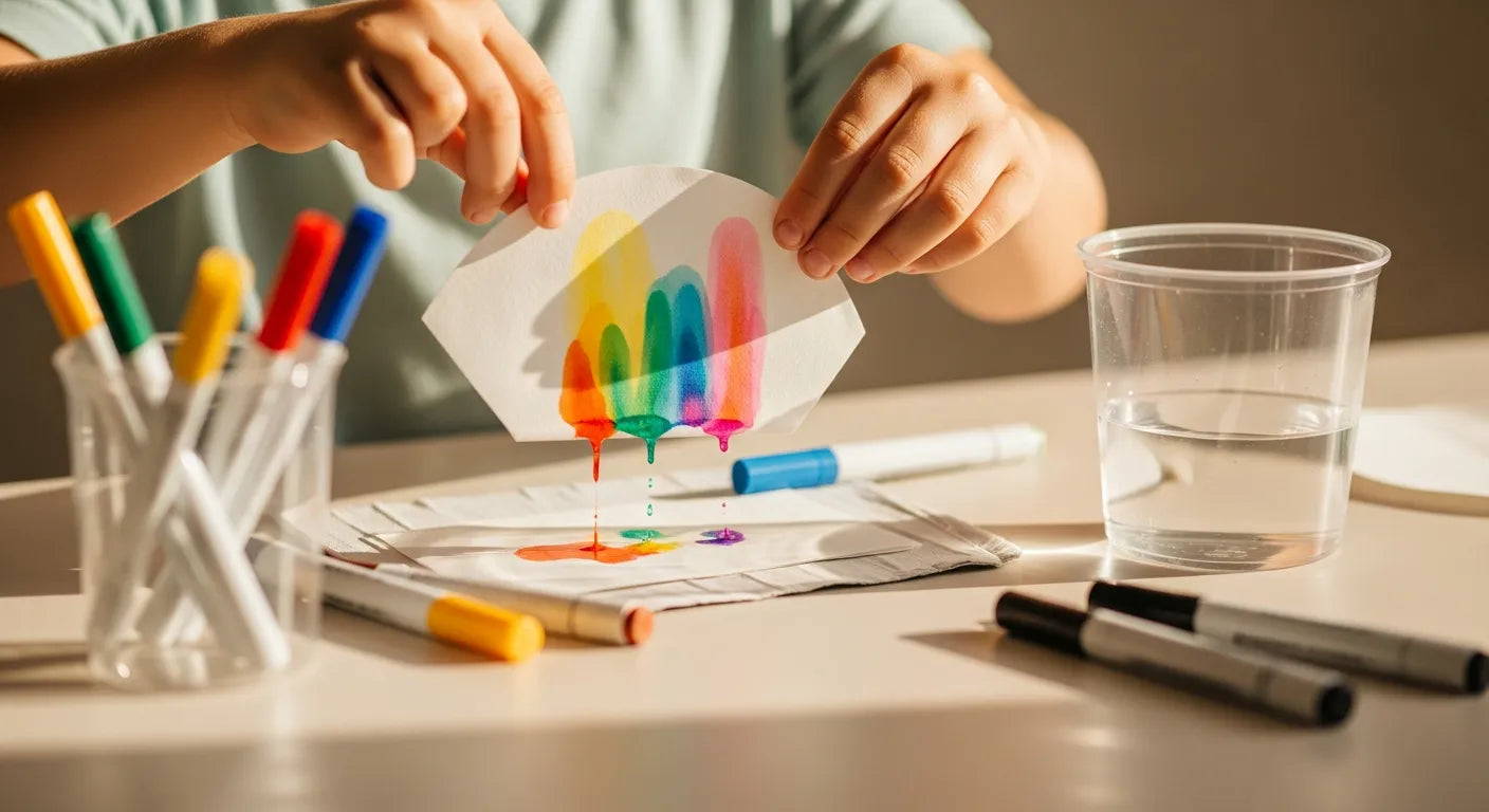 Uncover Hidden Rainbows: A Simple Chromatography Experiment for Kids ...