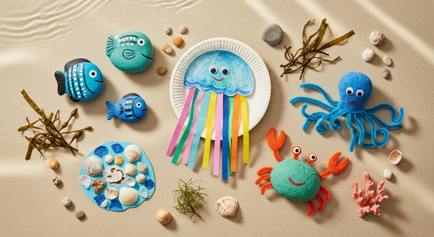 Underwater Crafts for Kids: Dive into Ocean Fun | I'm the Chef Too