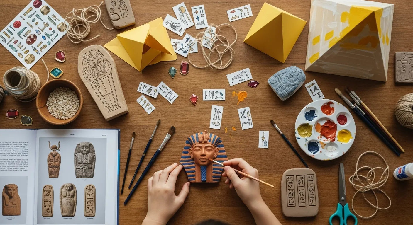 Unearthing History: Engaging Ancient Egypt Crafts for Kids | I'm the ...