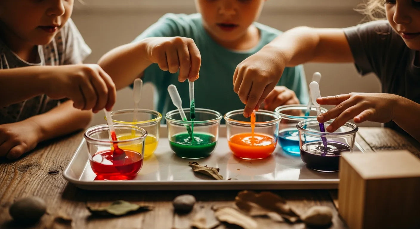 Unleash a Rainbow: Engaging Color Mixing Experiments for Kids | I'm the ...