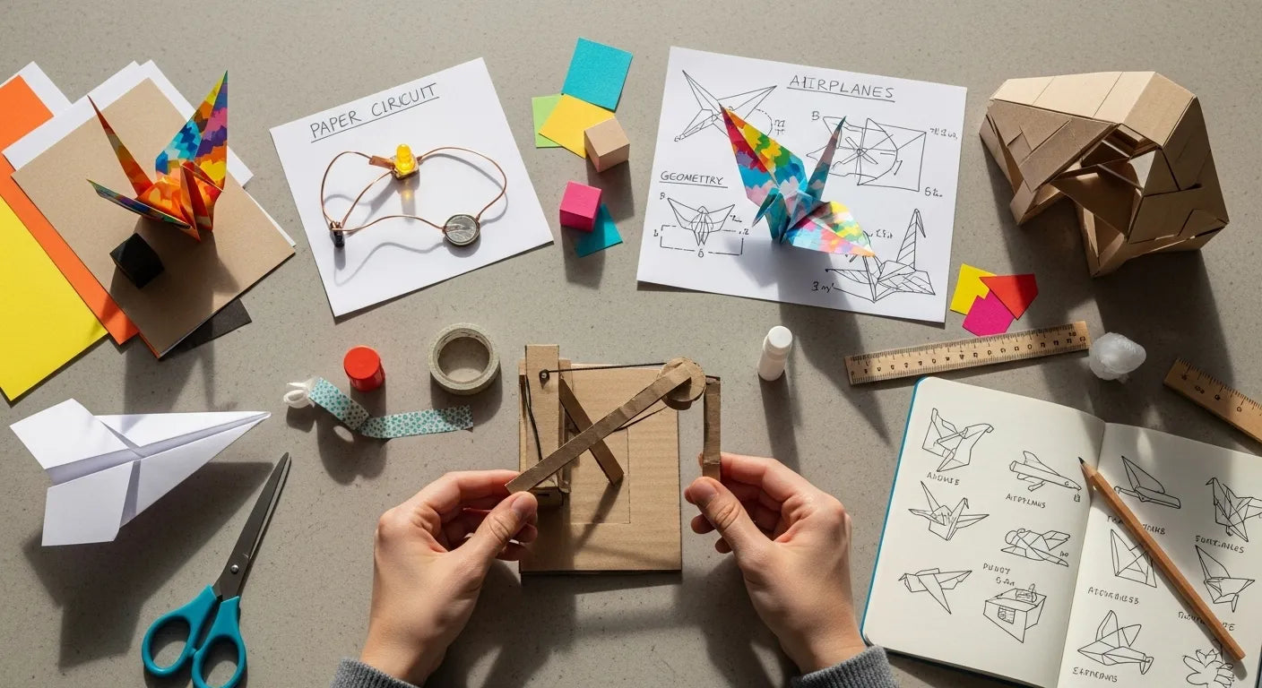 Unleash STEM Fun: Creative Paper Projects | I'm the Chef Too
