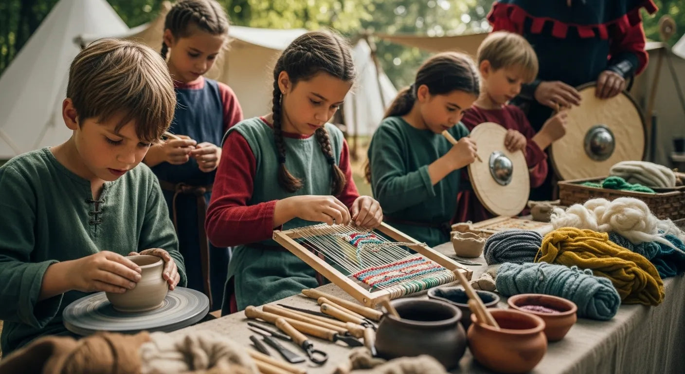 Unlock History: Engaging Medieval Crafts for Kids | I'm the Chef Too