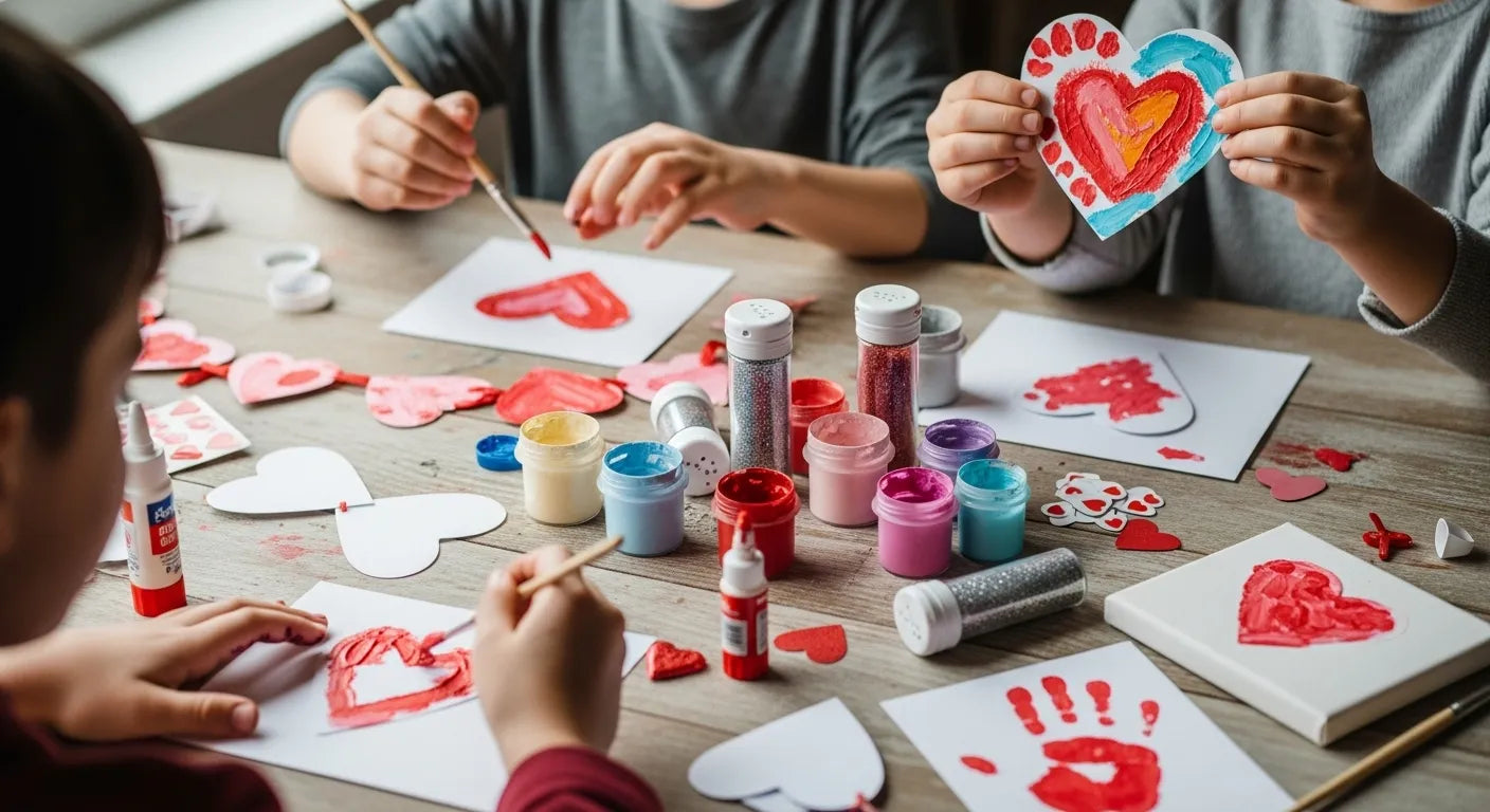 Valentine Painting Crafts for Kids: Sparking Joy and Creativity | I'm ...