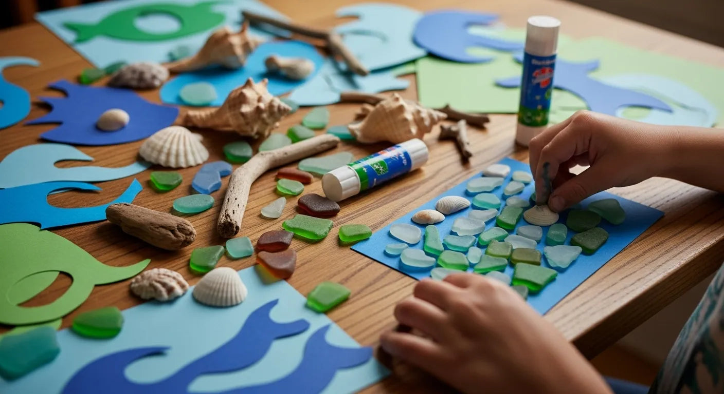 Waves of Creativity: Ocean Arts & Crafts for Kids | I'm the Chef Too