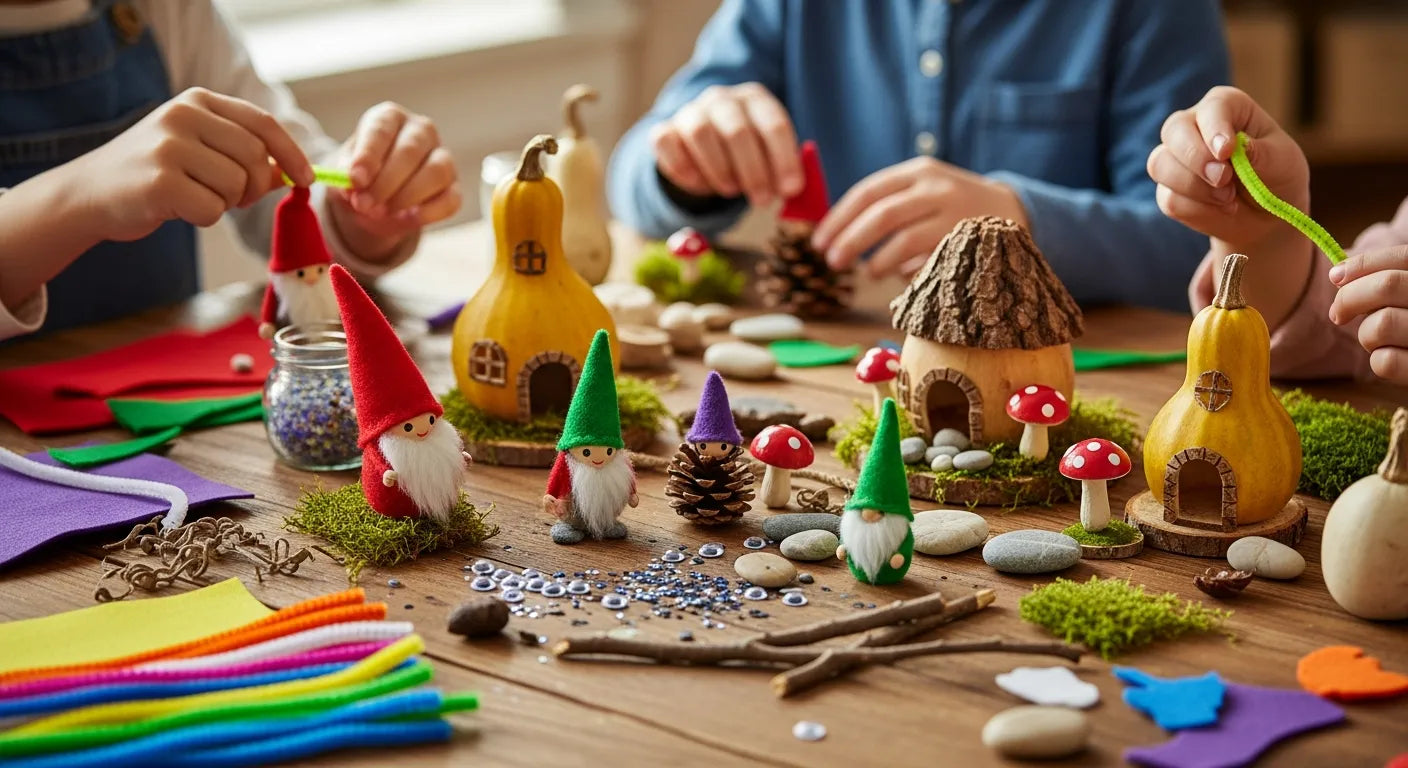 Whimsical Worlds: Enchanting Gnome Crafts for Kids | I'm the Chef Too