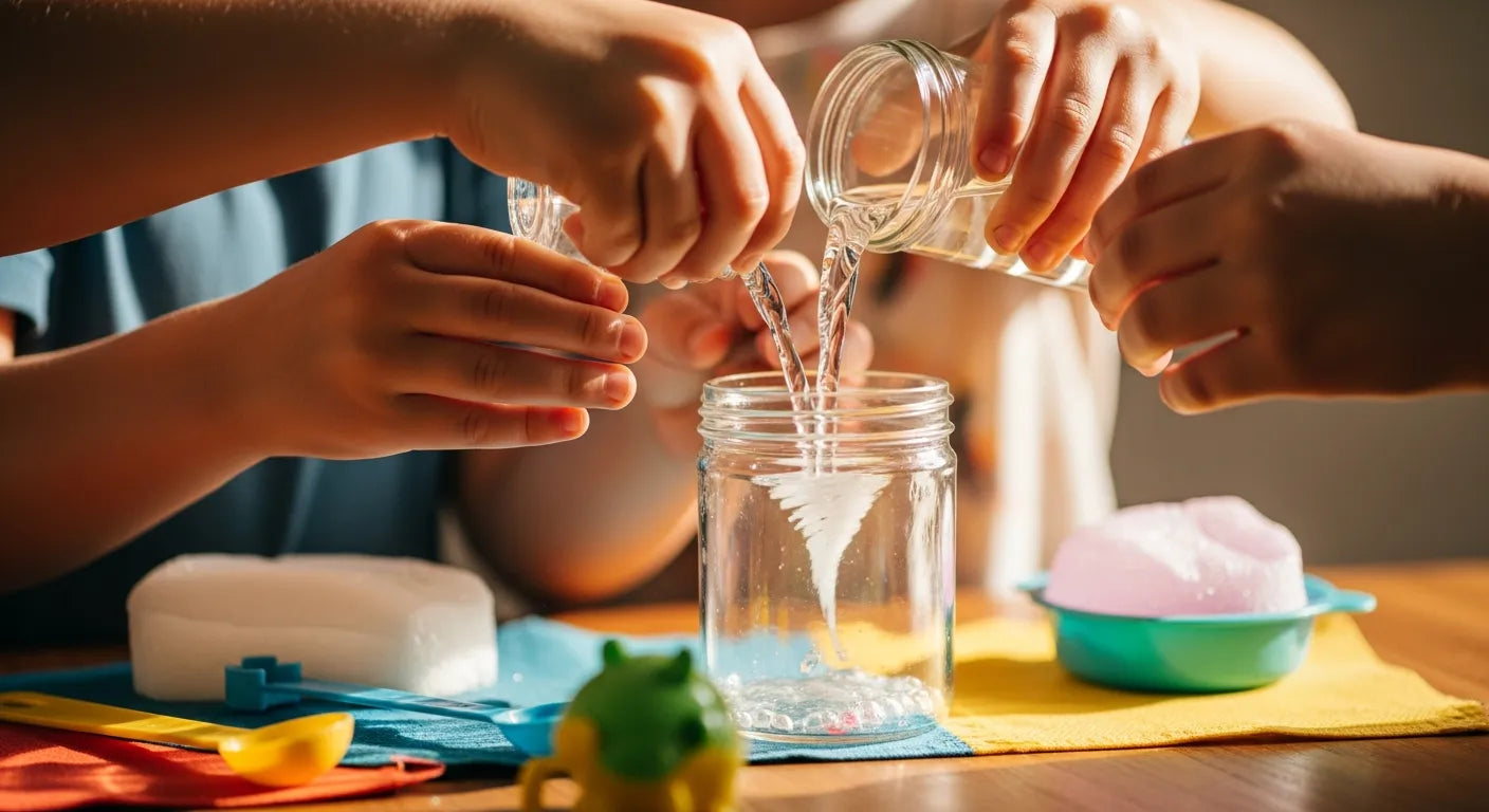 Whirlwind Wonders: Easy Tornado Experiments for Kids | I'm the Chef Too