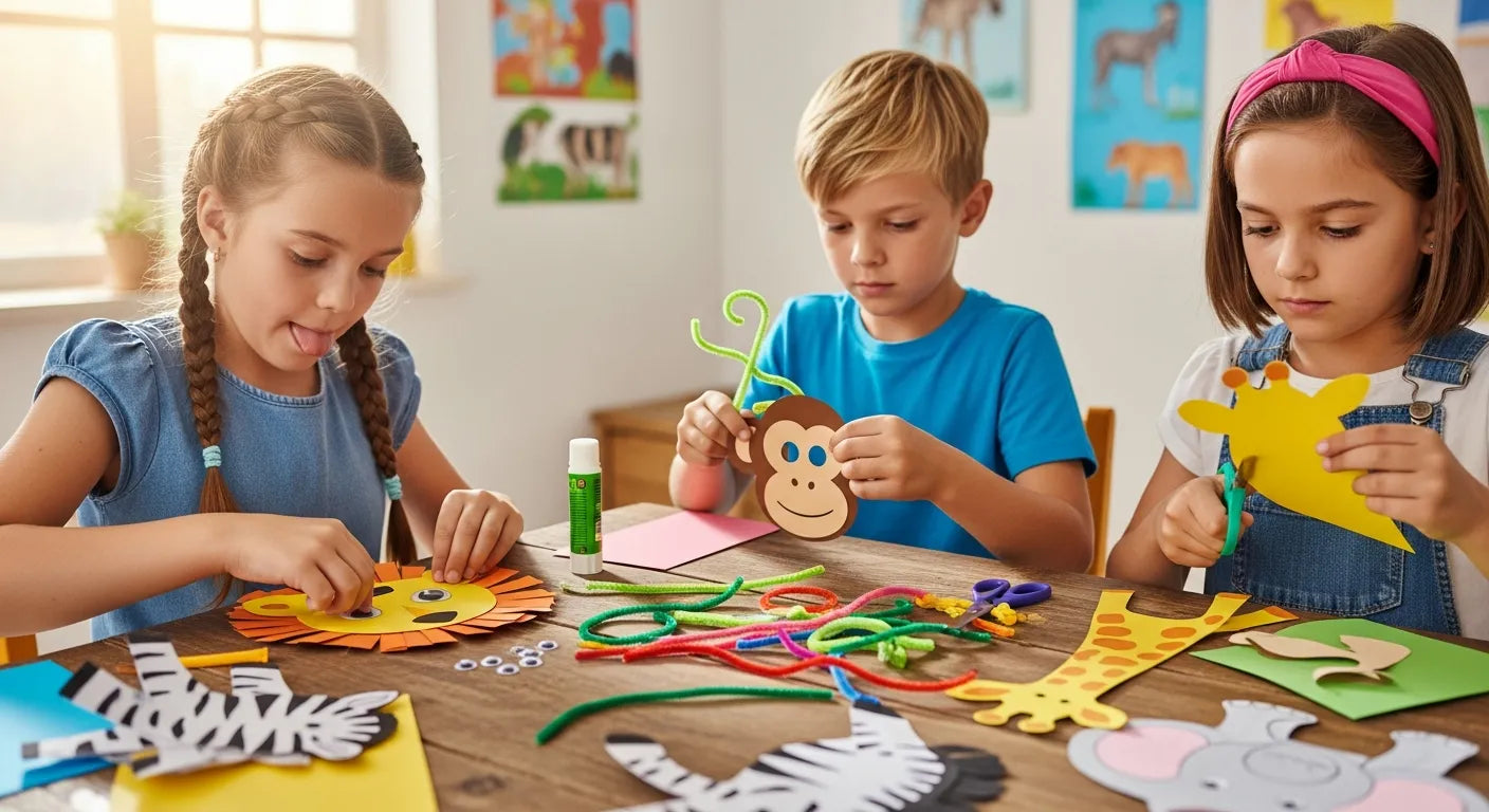 Wild Fun: Engaging Zoo Crafts for Kids | I'm the Chef Too