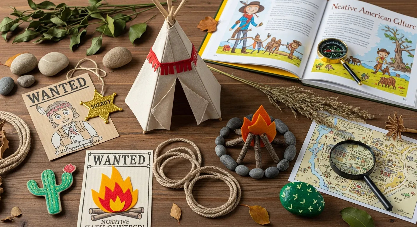 Wild West Crafts for Kids: Frontier Fun & Learning | I'm the Chef Too