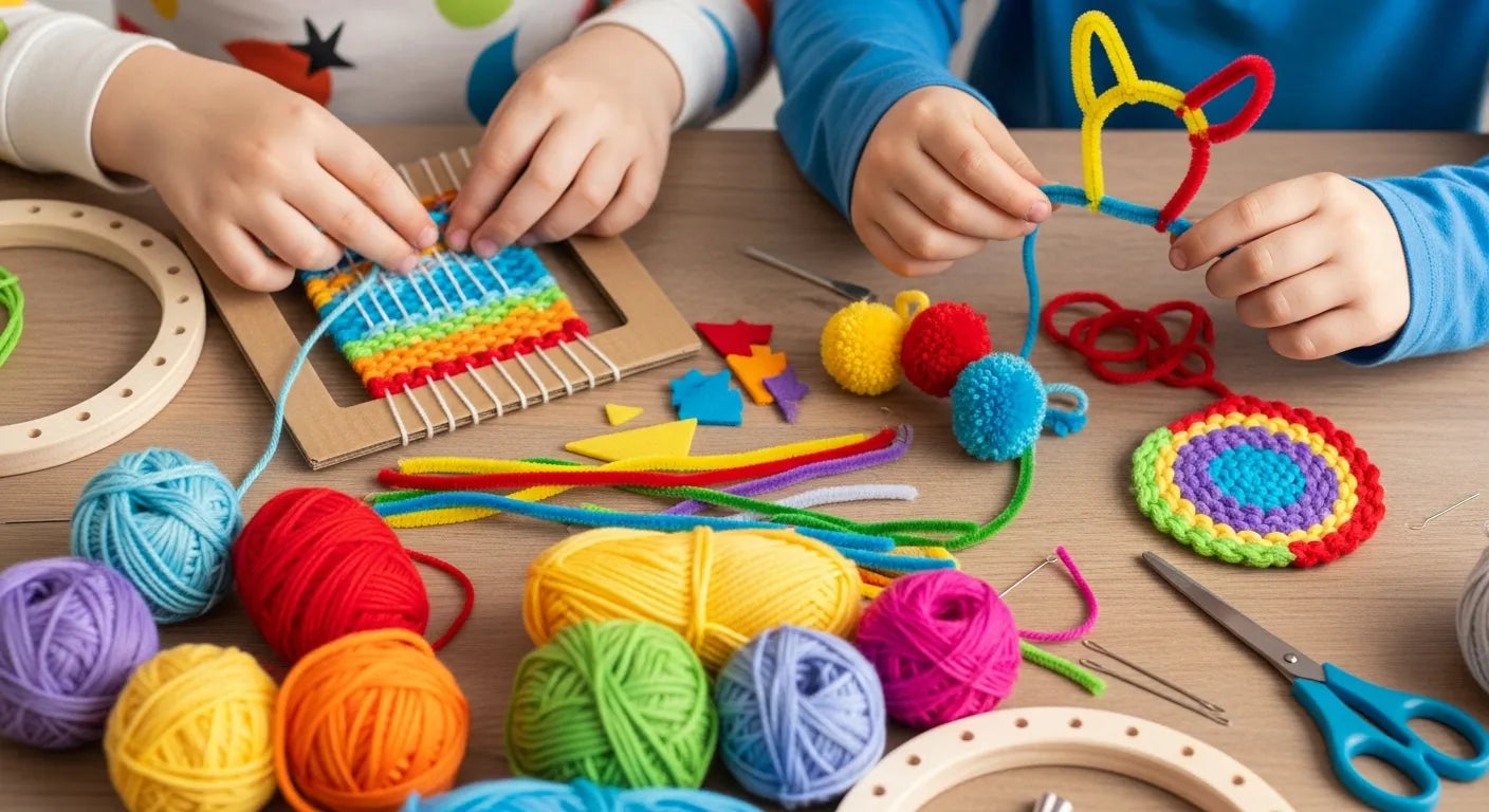 Yarn Magic: Creative Kids Crafts for Learning & Fun | I'm the Chef Too