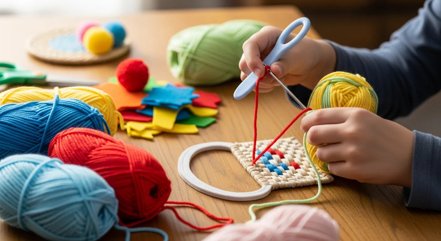 Yarn Magic: Engaging Crafts for Kids That Spark Creativity & Skills | I ...