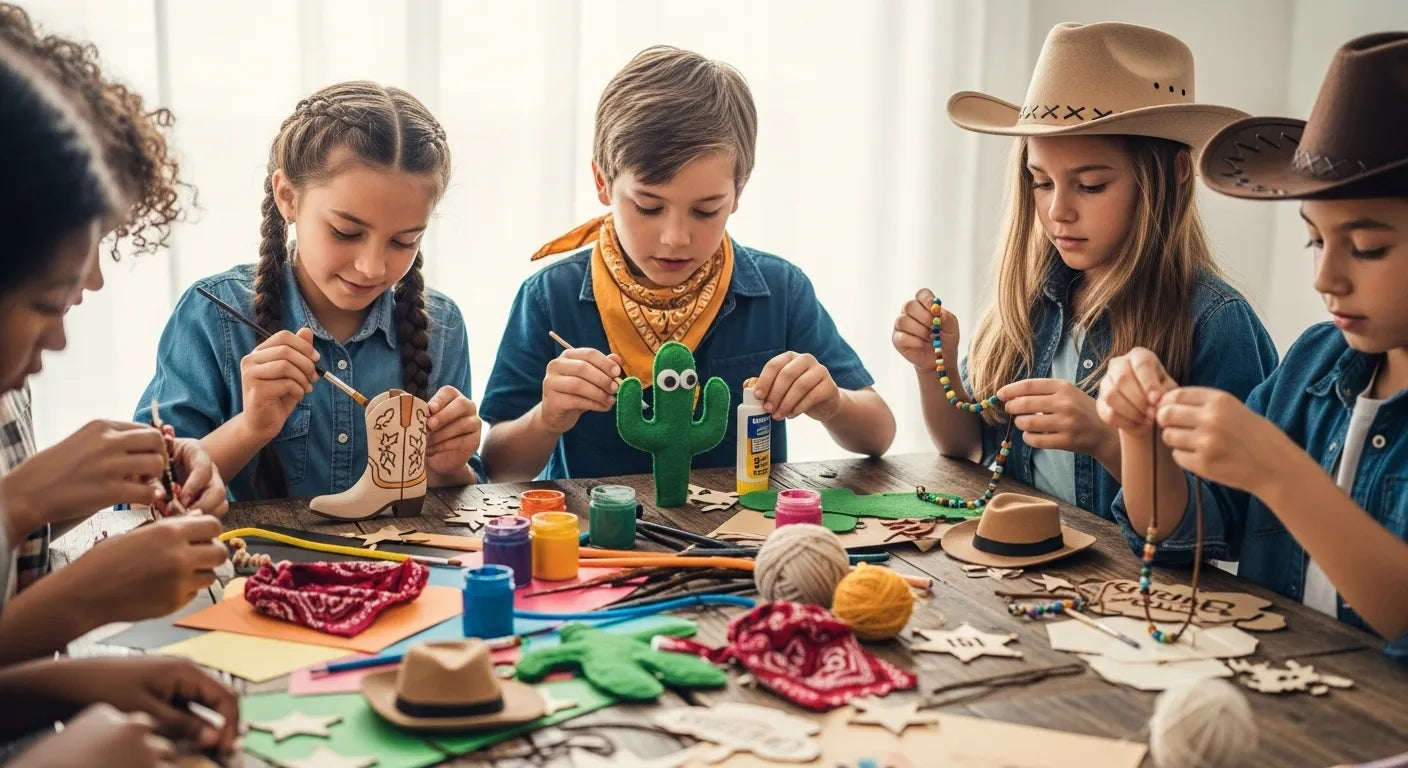 Yeehaw! Fun Cowboy Crafts for Kids | I'm the Chef Too