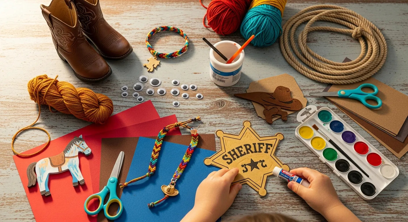 Yeehaw! Unleashing Creativity with Western Crafts for Kids | I'm the ...