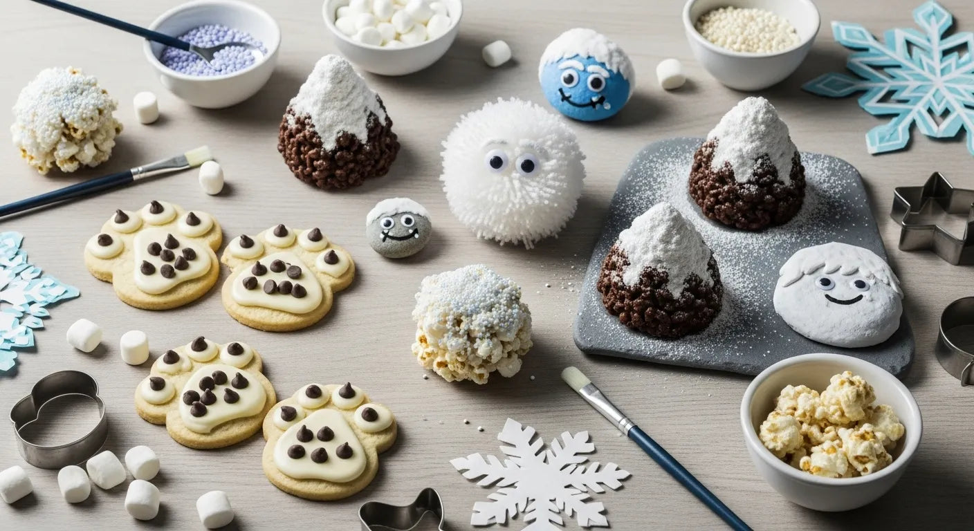 Yeti Crafts for Kids: Creative & Edible Adventures | I'm the Chef Too