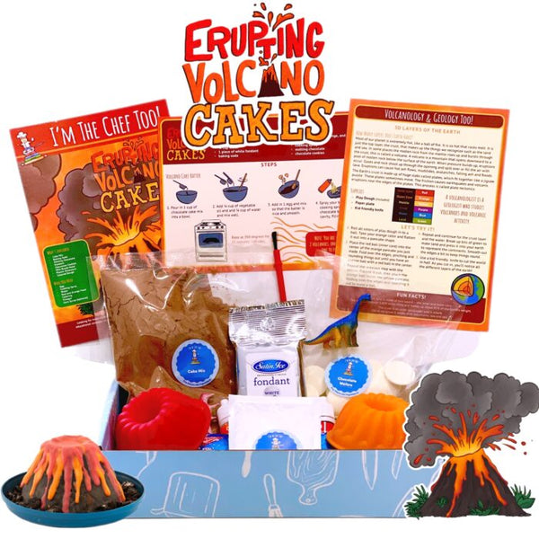 Erupting Volcano Cakes Kit – I'mTheChefToo